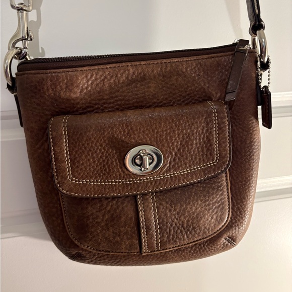Coach | Bags | Vintage Coach Hamilton Crossbody Bag In Pebbled Leather ...
